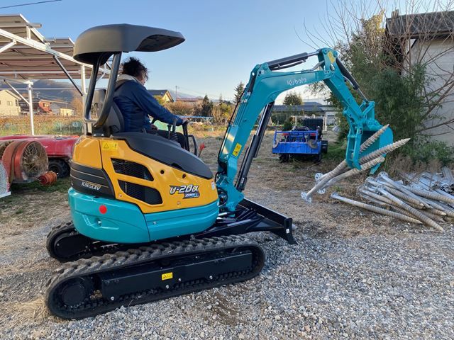 U-20-3A 新品 クボタ 建機・車輌など | 農機具ねっと